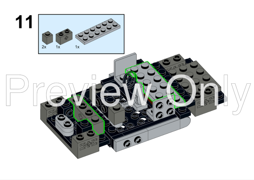 Lego Moc 76912 Corvette C2 Stingray By Kmpmocs Rebrickable Build