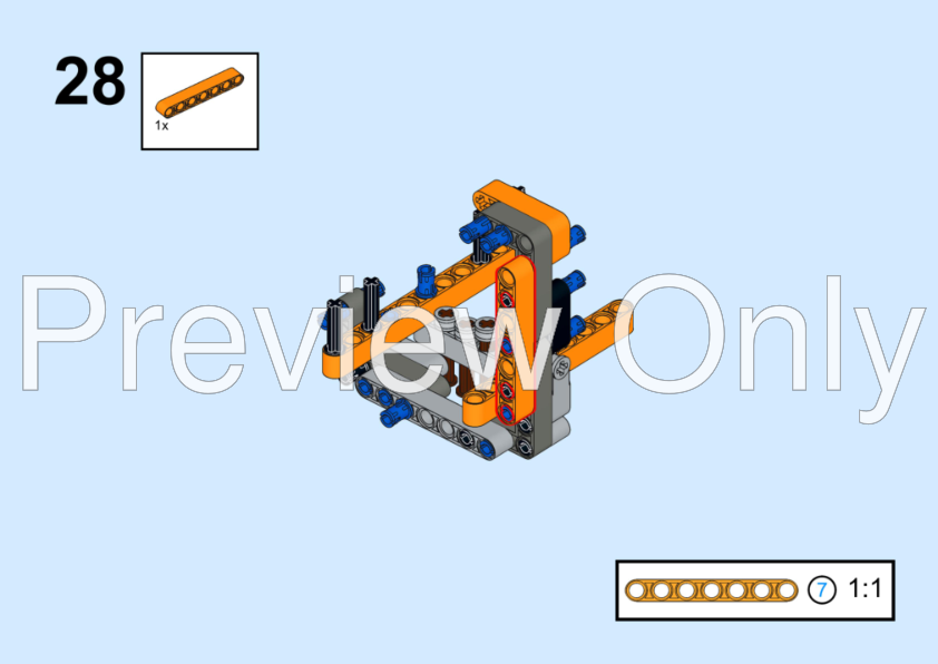 Lego Moc Pneumatic Cherry Picker By Brickrandom Rebrickable Build