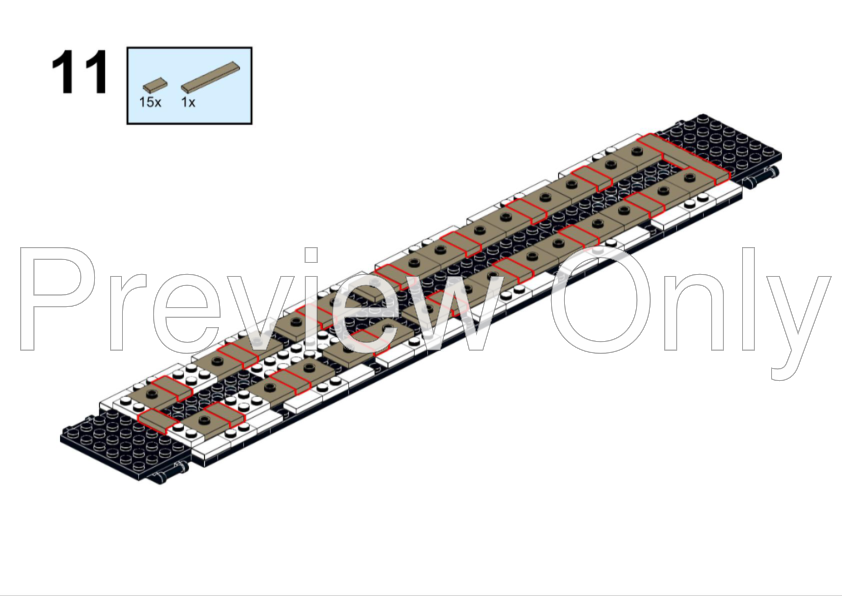 LEGO MOC Bavarian Express Train 1st/2nd Class Passenger Coach (8w) by ...