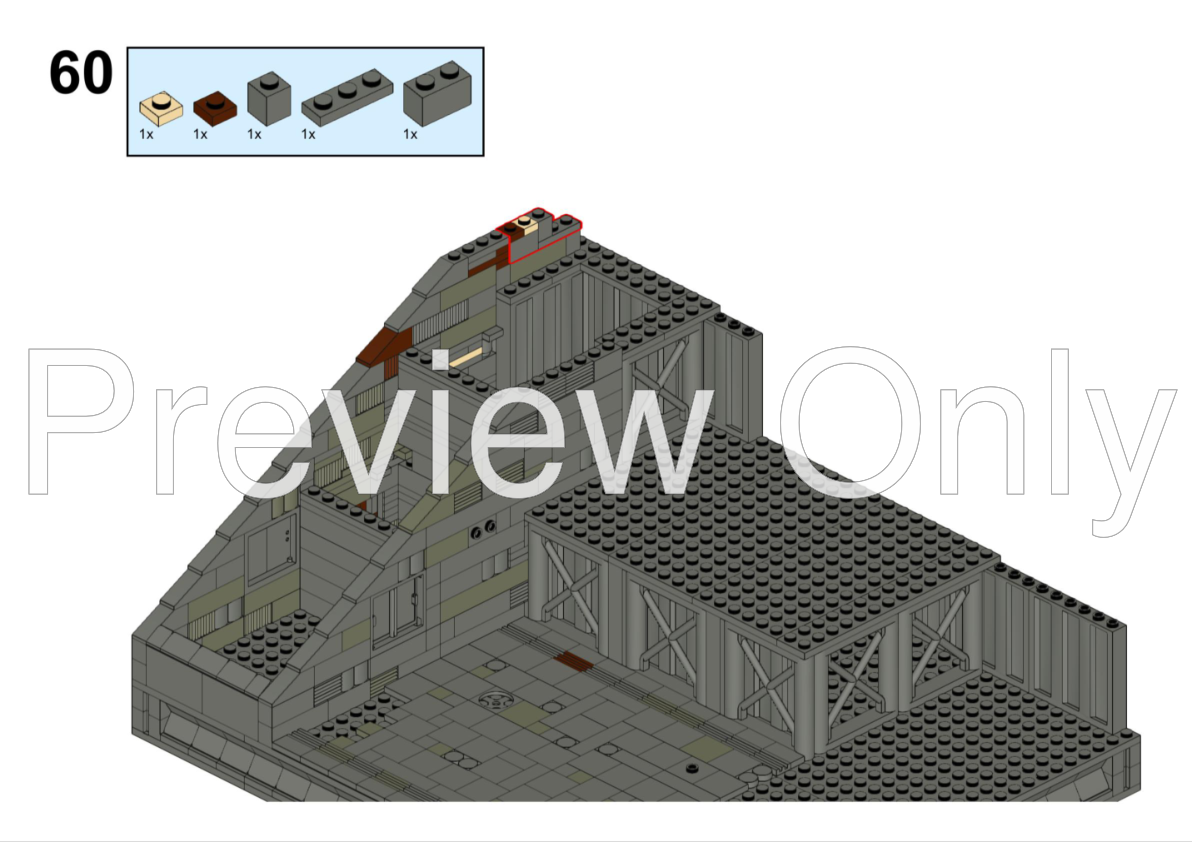 Lego Moc Sw Coruscant Lower Levels By Sarinoo90 Rebrickable Build
