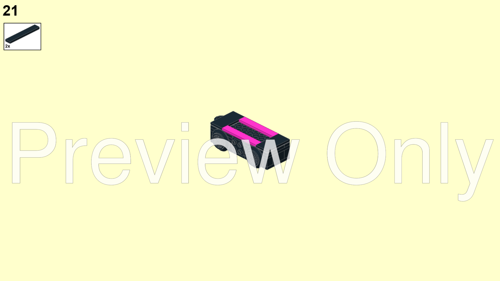 LEGO MOC Diesel locomotive - BR 107 -MOC by Mimi68 | Rebrickable ...