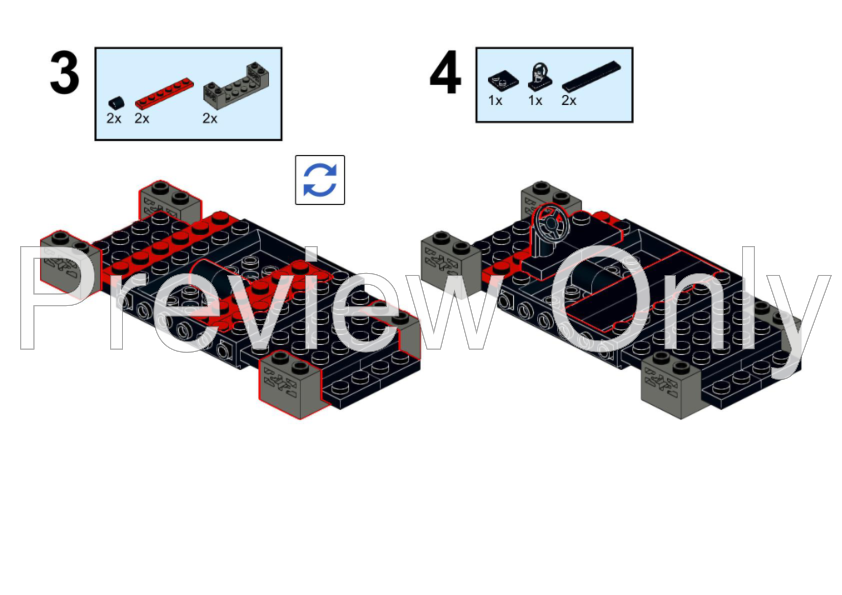 LEGO MOC Lexus IS 350 by Turbo8702 | Rebrickable - Build with LEGO