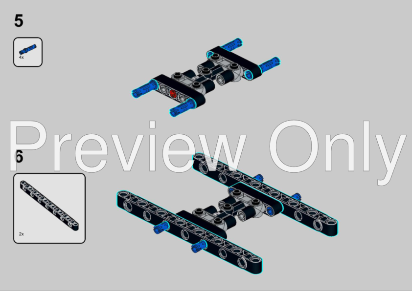 LEGO MOC RC Mini Tracked Racer by mic8per | Rebrickable - Build with LEGO