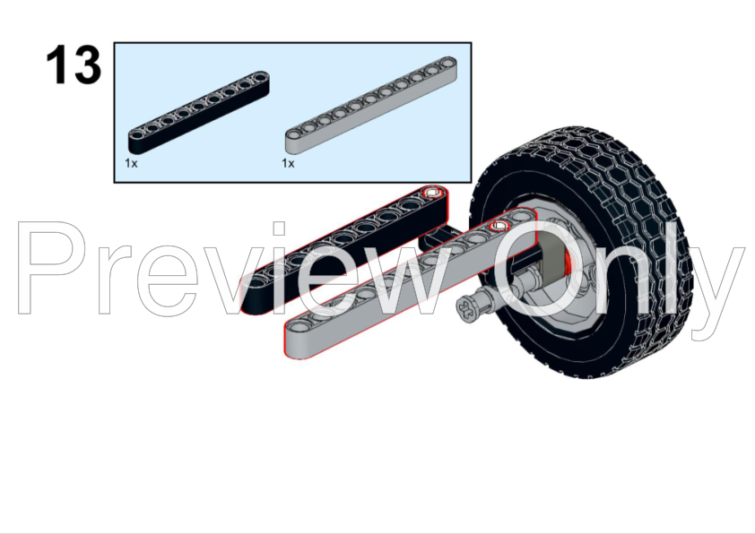 LEGO MOC Lego Technic Mini Trial Truck by Lego_Technic_Moc_Studio ...