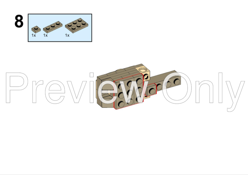 LEGO MOC Blurrg by BeskarBricks | Rebrickable - Build with LEGO