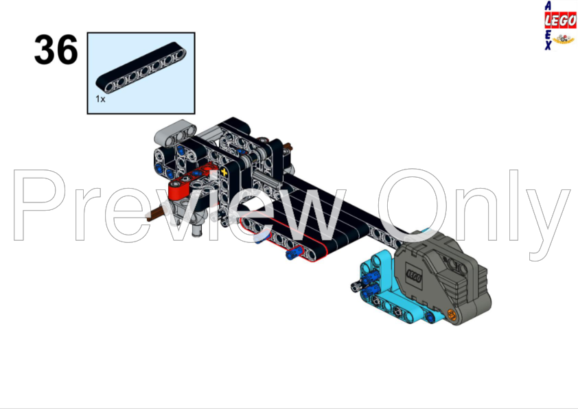 Lego Moc Offroader 42106 Alternative By Erikgs Rebrickable Build