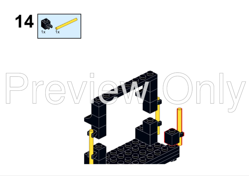 LEGO MOC Reading Railroad Locomotive Shops Switcher Engine 1251 0-6-0 ...
