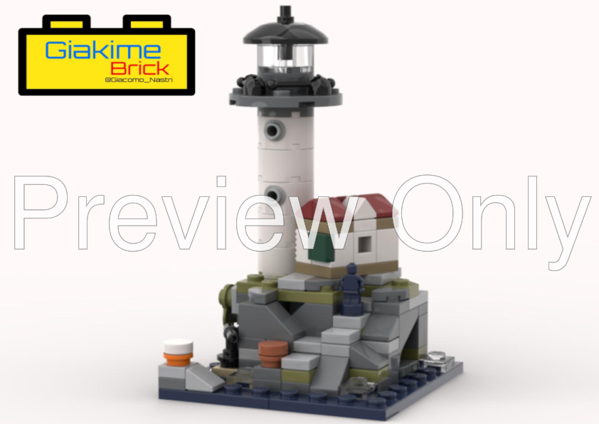 LEGO MOC Mini Headlight Motorized 21335 by Giakime Brick | Rebrickable ...