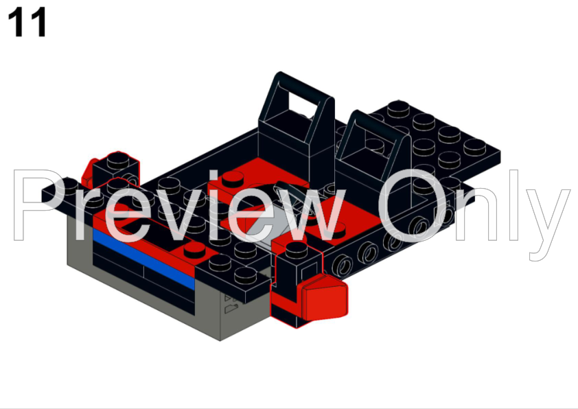 LEGO MOC 76895 Bail Organa's Speeder by Dujk | Rebrickable - Build with ...