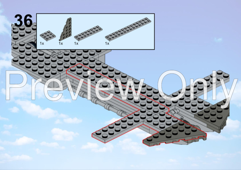 LEGO MOC Grumman X-47B by BatMetalHeadAFOL | Rebrickable - Build with LEGO