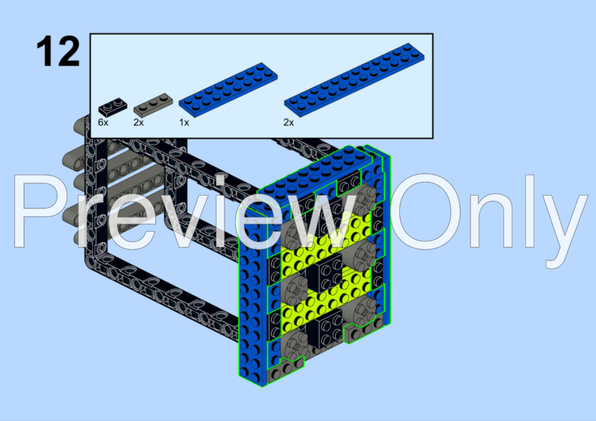 LEGO MOC Gundam RX-78-2 Cross Torso by MrBrickArtist | Rebrickable ...