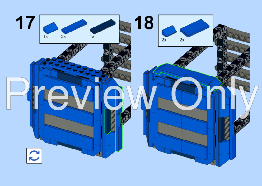 LEGO MOC Gundam RX-78-2 Cross Torso by MrBrickArtist | Rebrickable ...