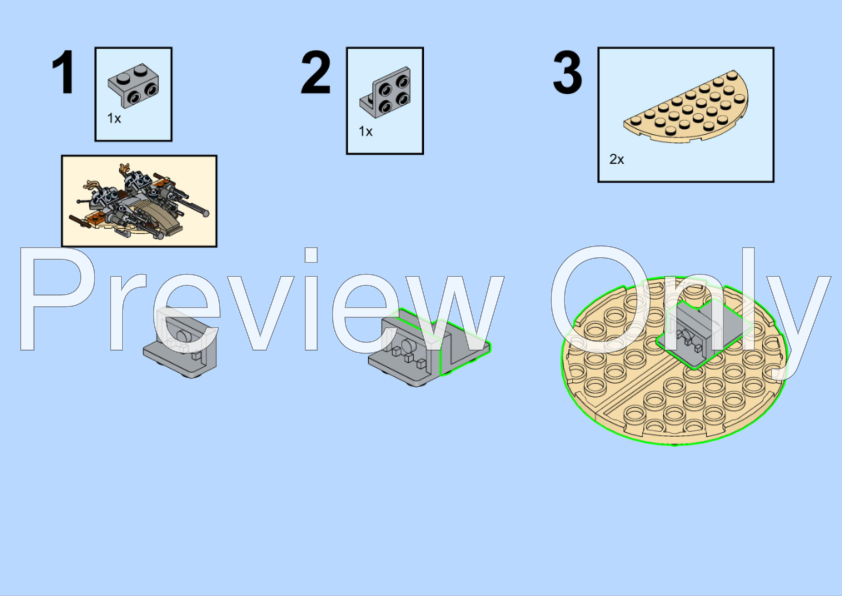 LEGO MOC Dust to Dust : 10in1 for #75299 by MrBrickArtist | Rebrickable ...