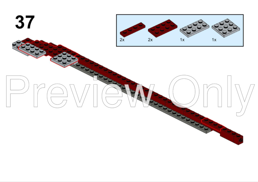 LEGO MOC Fletcher-Class by Resqusto | Rebrickable - Build with LEGO