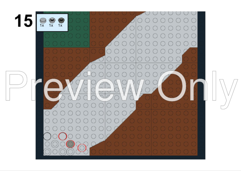 Lego Moc Cherry Tree Road Mark By 8wideisbetter Rebrickable Build