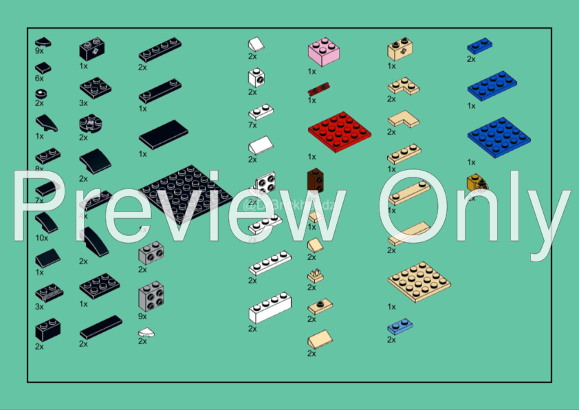 LEGO MOC Prince Eric (The Little Mermaid 1989) Custom Brickheadz by ...