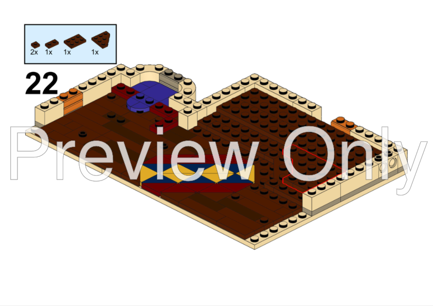 LEGO MOC 4/4 Divination Classroom by Fancy Bricks | Rebrickable - Build with LEGO