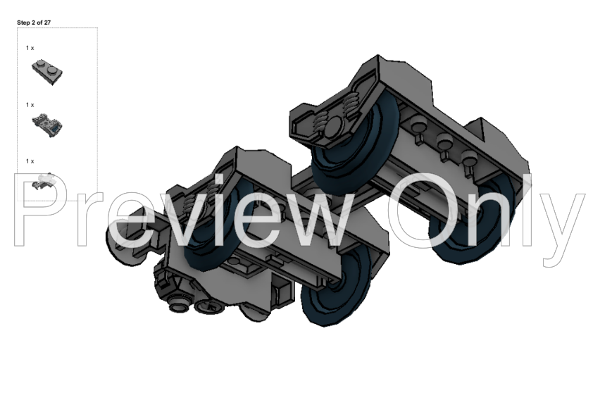 LEGO MOC FMM7-InterMetro-Car-Set-I by FMM7 | Rebrickable - Build with LEGO