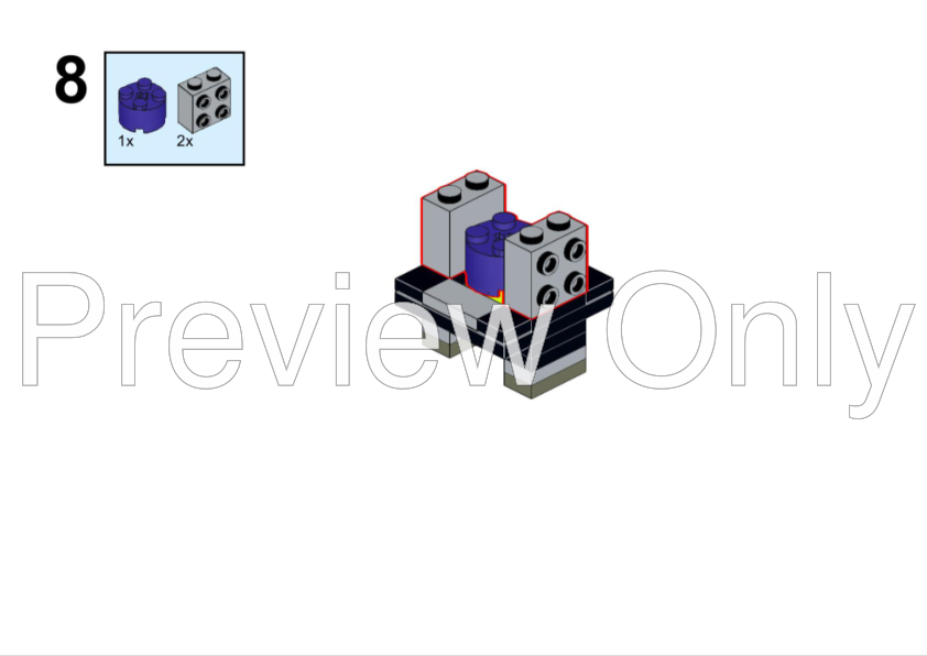 LEGO MOC Rufus by ConsFavorites | Rebrickable - Build with LEGO