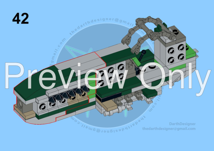 LEGO MOC WW2 Supermarine SPITFIRE - 1/35 Scale by DarthDesigner ...