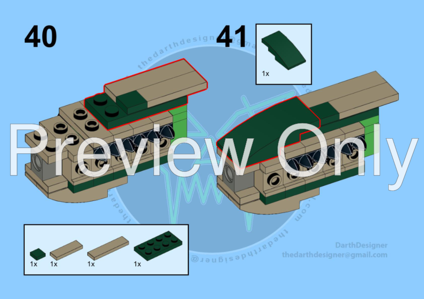 LEGO MOC WW2 Supermarine SPITFIRE - 1/35 Scale by DarthDesigner ...