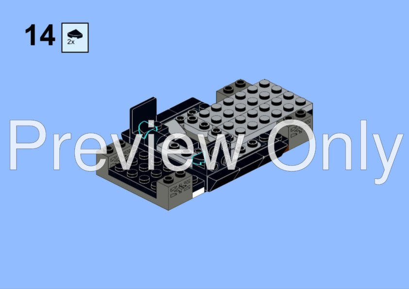 Lego Moc Pick Up Alternate Build 2 Lego 76912 By N2brick