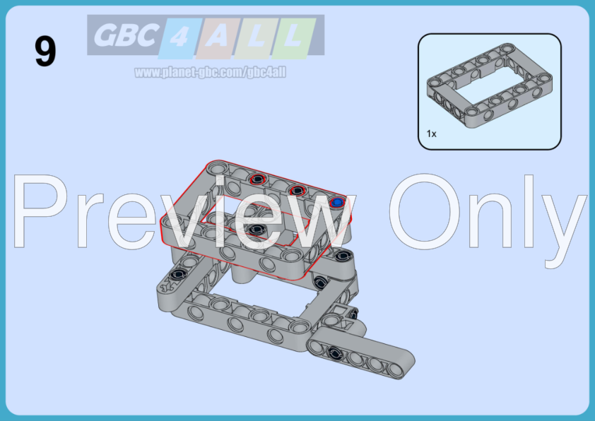 Lego Moc Gbc4all 03 Lift Arm By Planet Gbc By Planet Gbc Rebrickable