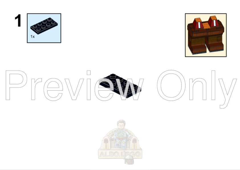 LEGO MOC Kuiil Megafigure (fits my Kuiil Head MOC) by Albo.Lego ...