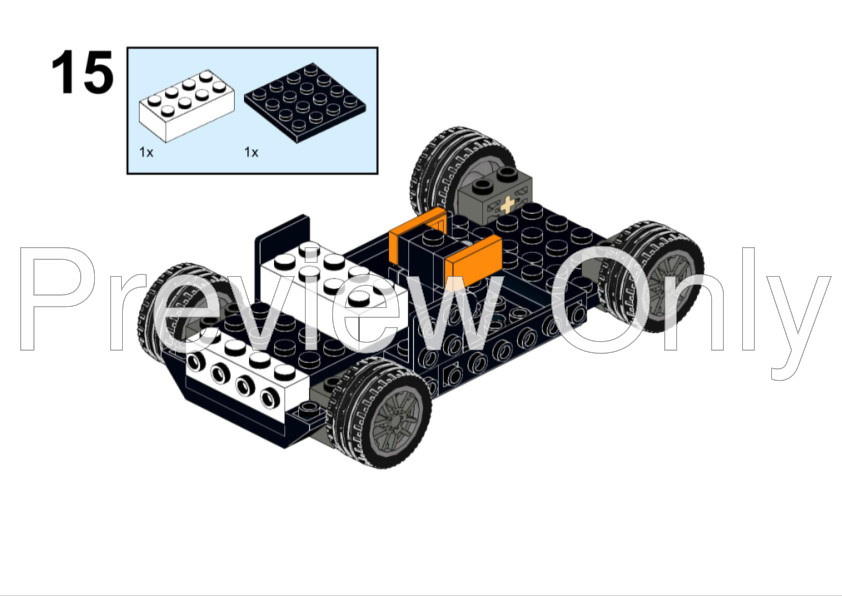 LEGO MOC Holden ZB Commodore V8 Supercar (No stickers) by KazeBricks ...