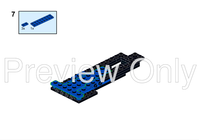 LEGO MOC Le Mans Hypercar bundle (Porsche 963, Peugeot 9X8, Toyota ...