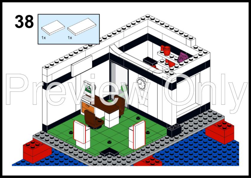 Lego Moc Underground Station Module 1 By Legofan21 Rebrickable