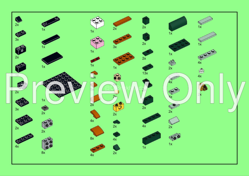 LEGO MOC Creeper (Scooby Doo) Custom Brickheadz by DrBrickheadz ...