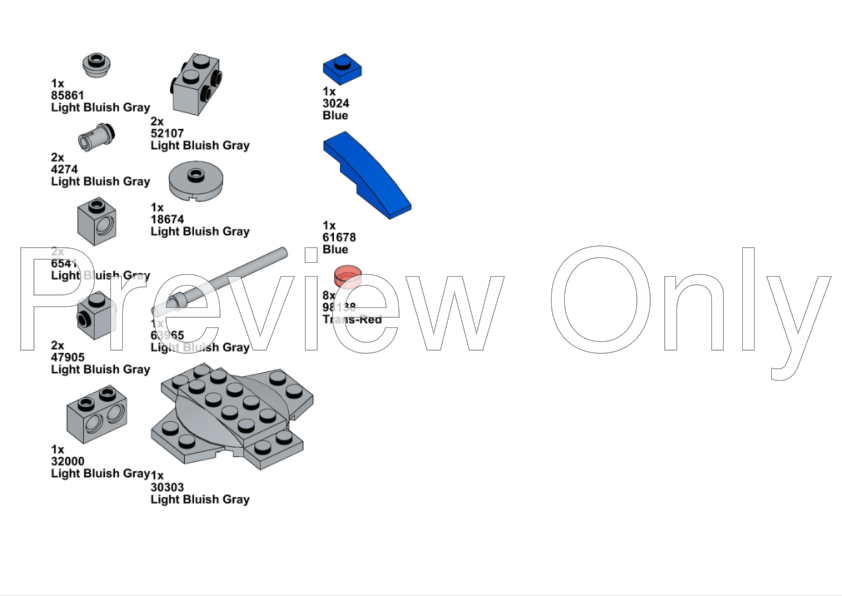 LEGO MOC MIG-31 Firefox by ajjordan1138 | Rebrickable - Build with LEGO