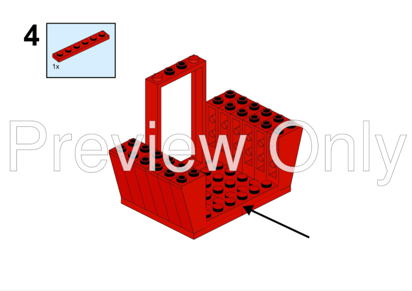 LEGO MOC LEGO Fries Stand by Brickboy_YT | Rebrickable - Build with LEGO