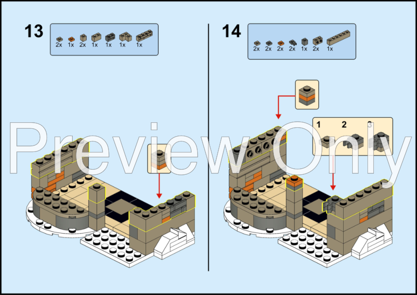 LEGO MOC Hogsmeade Generic House (Info) by JD Bricks | Rebrickable ...