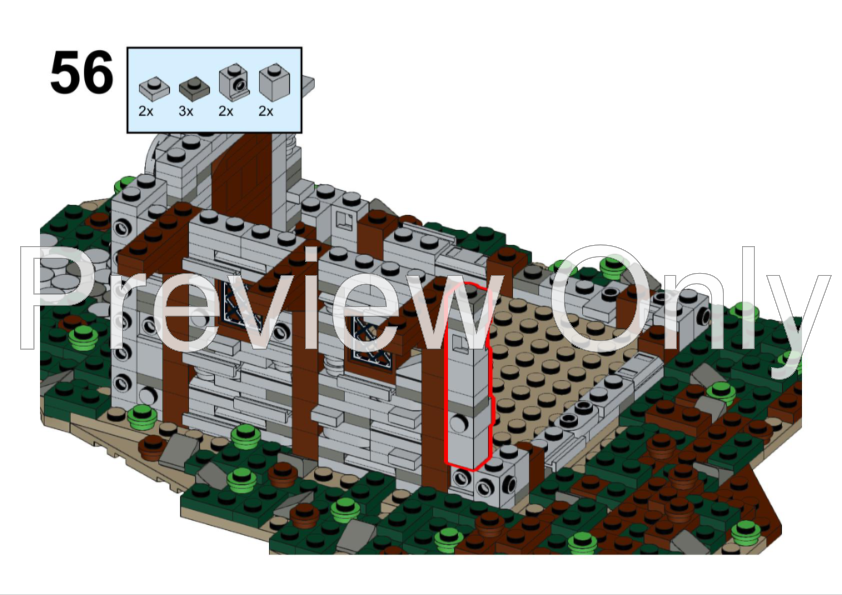 Lego Moc Medieval Tavern By Alessandromaffioli Rebrickable Build