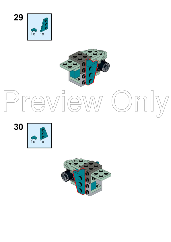 LEGO MOC Jungle Lizard by re-creator | Rebrickable - Build with LEGO