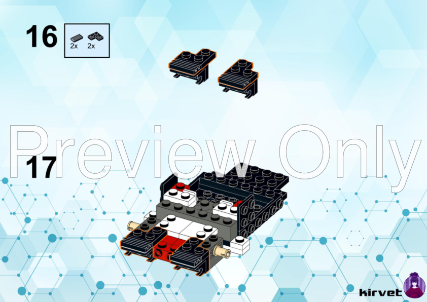 LEGO MOC 76908 Daytona SP3 by Kirvet | Rebrickable - Build with LEGO