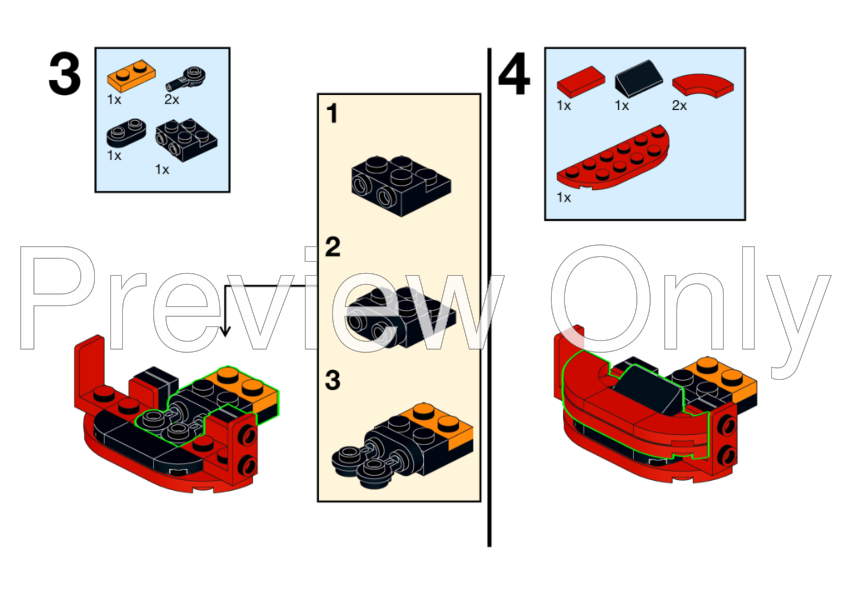 LEGO MOC Tesla Model Y – Red by lunabricks | Rebrickable - Build with LEGO