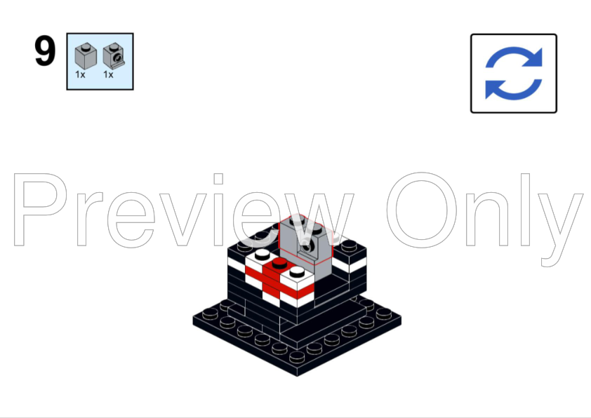 LEGO MOC Taka Sasuke Uchiha Naruto by chrisxtofu | Rebrickable - Build ...