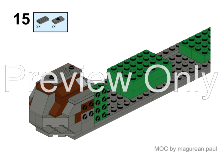 Lego Moc Lantean Aurora Class By Magureanpaul Rebrickable Build