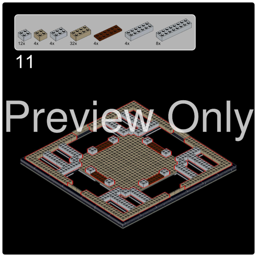 LEGO MOC El Castillo, Chichen Itza – Temple of Kukulcán by Mobilox ...