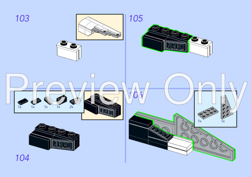 Lego Moc E Wing Ucs By Eventusengineeringsystem Rebrickable Build