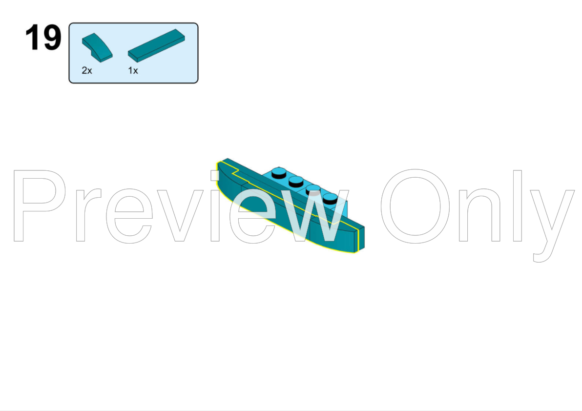 LEGO MOC Diesel Locomotive BR234 304-4 by langemat | Rebrickable ...