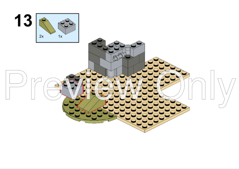 Lego Moc 31120 The Great Wizards Dungeon Alternative Build By