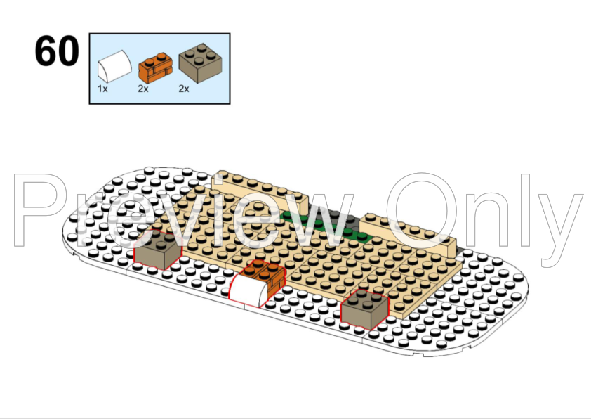 LEGO MOC 10308 Holiday Tram Station // Rebuild Your Set by Brickwood ...
