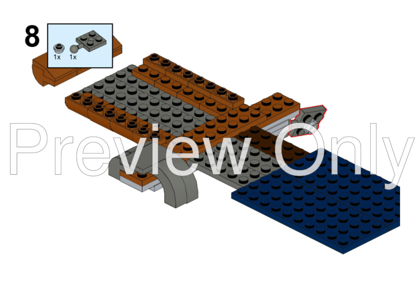 LEGO MOC Garbage Collector Ship by PauloJorgeRamos | Rebrickable ...