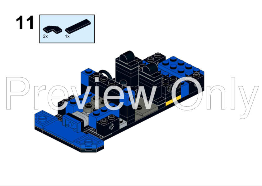 Lego Moc Ford Mustang Gt By Kazebricks Rebrickable Build With Lego