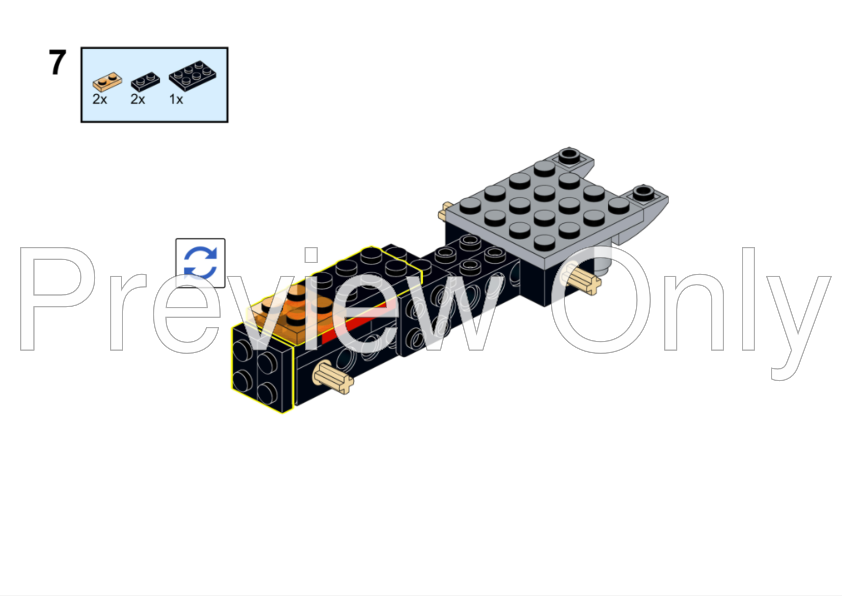 LEGO MOC Batmobile (31100 alternate) by Rolic | Rebrickable - Build ...