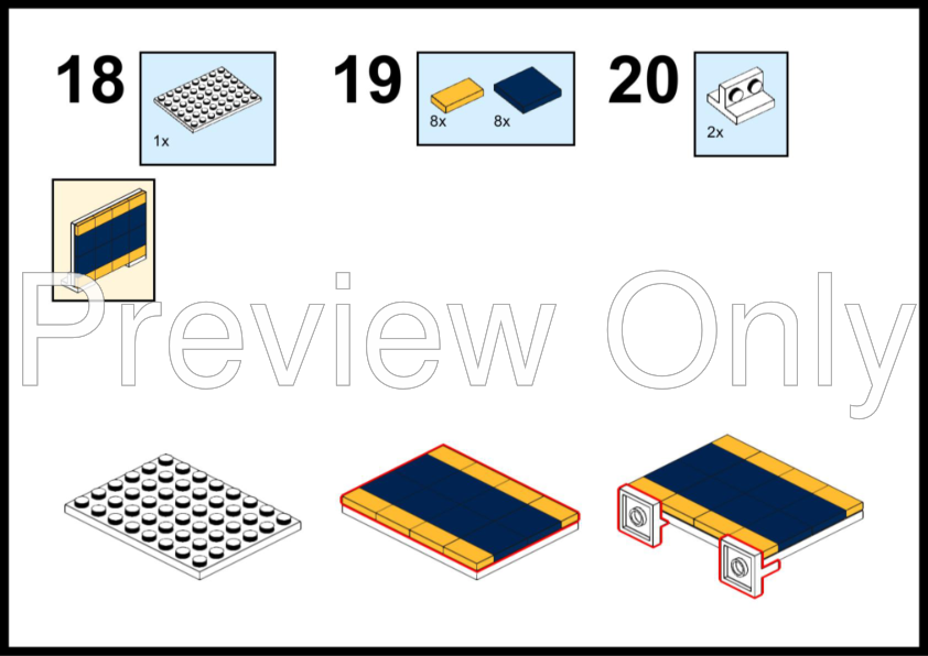 LEGO MOC Modular Subway Station and Mall by Legofan21 | Rebrickable ...
